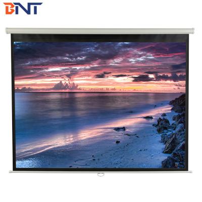 China 84 Inch Electric Projector Screen High Performance With 100 Degree Viewing Angle for sale