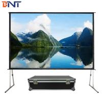 China Outdoor Motorized Projector Screen , 200 Inch Electric Projector Screen for sale