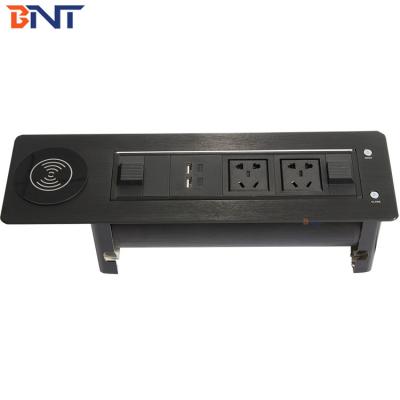 China with Phone Wireless Charger interface  desk flip up socket EK9802 for sale