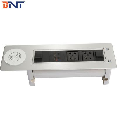 China supply  with office room  Electric Rotating Tabletop Hidden Socket  EK9801 for sale