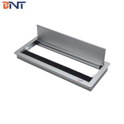 China Brushed Cover Desk Mounted Power Sockets for sale