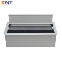 China Tabletop Power Socket With Brushed Flip - Open Cover for sale