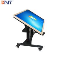 China Mobile TV Trolley Stand Overturn Angle 90 Degree for sale