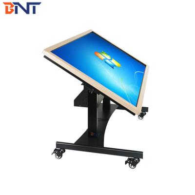 China Mobile TV Trolley Stand Overturn Angle 90 Degree for sale