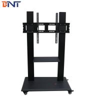 China Universal Rotation Mobile TV Stand , 58 - 86 Inch Touch Screen TV Stand Mobile Cart for sale