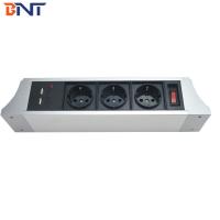 China Office Hanging Desktop Power Center With Double USB Charger Interfaces for sale