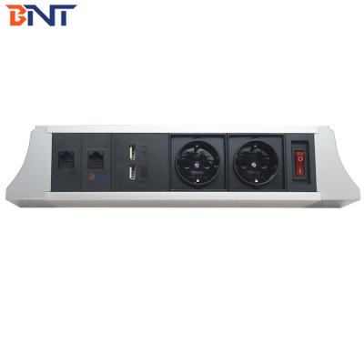 China Aluminum Alloy Frame Desktop Plug Sockets for sale