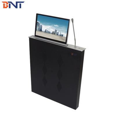China Ultra Thin Motorized Monitor Lift With Conference System Microphone for sale