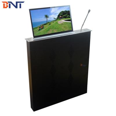 China Separate Operation Motorized LCD Monitor Lift With Conference Mic for sale