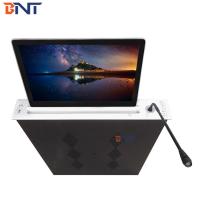 China Multifunctional Ultra Thin Motorized Monitor Lift With 15.6 Inch FHD Screen for sale