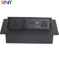 China no cable lengths square corner for office table multimedia table socket for sale