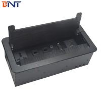 China for office room lid buffer design with cable length flip up desk socket for sale