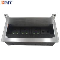 China aluminum allouy material hidden design desk  flip up  power socket for sale