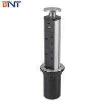 China Aluminium Alloy Shell Pop Up Counter Outlet , Kitchen Worktop Power Sockets for sale