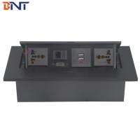 China tabletop pop up usb power socket outlet 2 usb ports for household kitchen office home hotel for sale