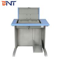 China Double Flip Top Computer Desk For Audio - Video Conference Room / Classroom for sale