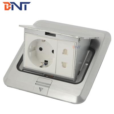China different type aluminum alloy floor socket for sale