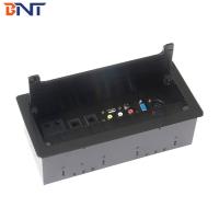 China tabletop flip up brushed cover socket box for 86 socket panel for sale