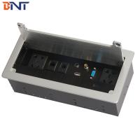 China Desktop Flip Up Plug Sockets For Company / School Conference System for sale