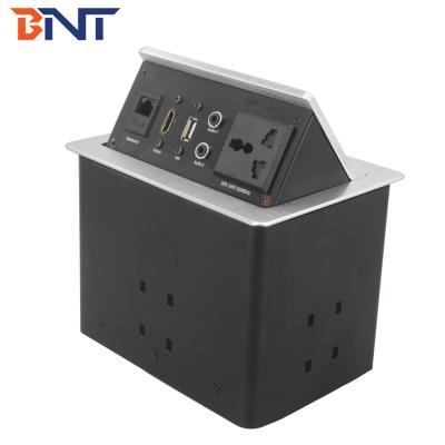 China hydraulic pop up power socket solution for office furniture for sale