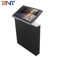 China Hidden Table Top LCD Monitor Lift For Financial Analyzing System for sale