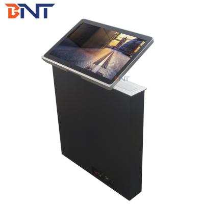 China Hidden Table Top LCD Monitor Lift For Financial Analyzing System for sale