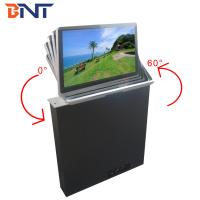 China Aluminum Alloy Motorized Monitor Lift With 18.5 Inch LED Touch Screen for sale