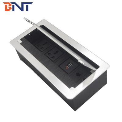 China soft close design with usb charger interface flip up table socket outlet BF813 for sale