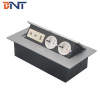 China Europe popular  hidden design tabletop pop up power socket with usb BD616 for sale