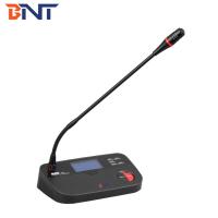 China Desktop Conference System Microphone / Discussion Microphone With LCD Screen for sale