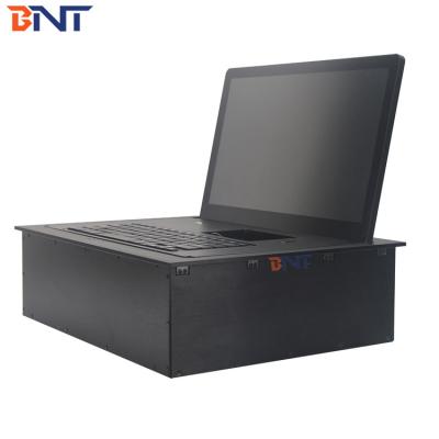 China Aluminum Alloy Computer Monitor Lift With 17.3 Inch Screen And Keyboard And Mouse for sale