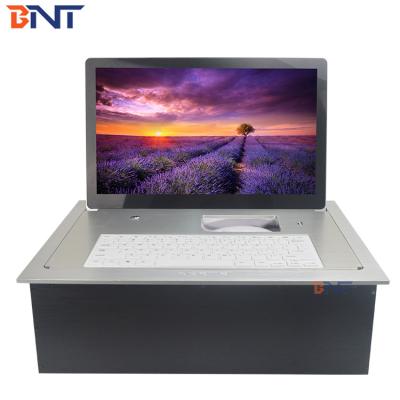 China aluminum alloy material supply keyboard electric flip up monitor BF7-15.6A for sale