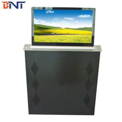 China 18.5 Inch Computer Screen Lifter , Conference Table Computer Monitor Motorized Elevator for sale