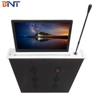 China 17.3 Inch Computer Screen Lift , Ultra Thin Table Monitor Motorised Lifter for sale