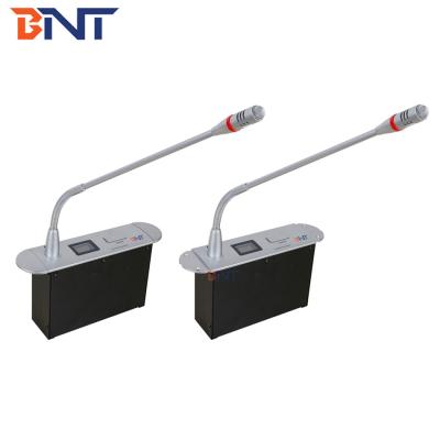 China Gooseneck Conference System Microphone , Embedded Conference Table Mic for sale