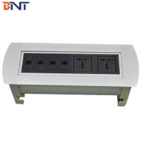 China Aluminum Alloy Desktop Pop Up Electrical Socket With 1 RCA Configuration for sale