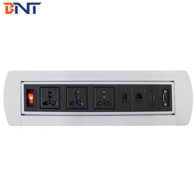 China Work  Training Room table hidden flip up outlet   With  1.5M  Cable  Length for sale