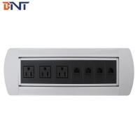 China Conference Room Table  Flip Up Power Data Connector With 110V~240V Rated Voltage for sale