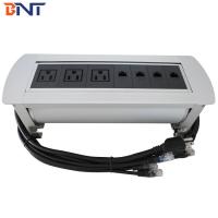 China Conference Room Table Electrical Outlets With 110V - 240V Rated Voltage for sale