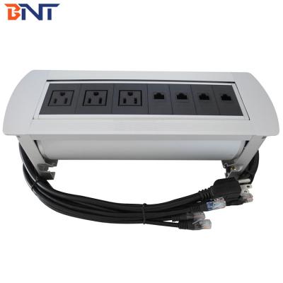 China Conference Room Table Electrical Outlets With 110V - 240V Rated Voltage for sale