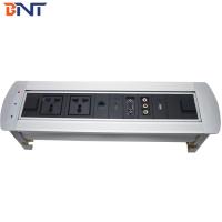 China 1.5m cable length multimedia flip up table outlet with rca interface used in audio system EK9522 for sale