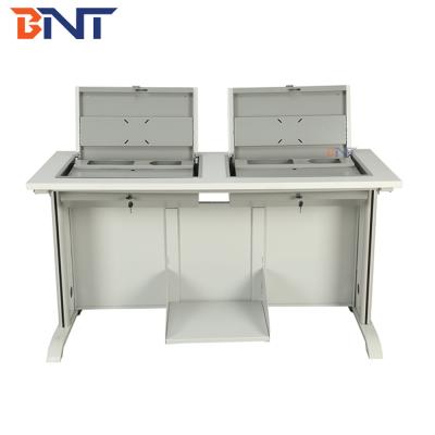 China High School / College Student Double Computer Desk PC Slot Available for sale