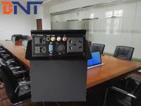China Voltage 110VAC ~ 240VAC Matte Black  Multimedia Desktop Popup Socket BP418 for sale