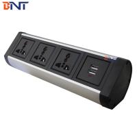 China Office Furniture Electric 300*70*80mm Desktop Power Outlet for sale