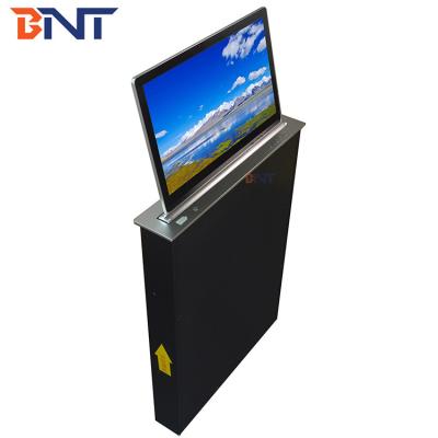 China Intelligent paperless conference system whole aluminum alloy motorized monitor lift with 15.6 inch monitor for sale