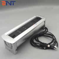 China 1.5m Cable Length 16A Desktop Flush Flip Up Outlet With USB for sale