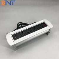 China Manual Overturn Conference Hidden Desktop Socket for sale