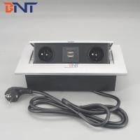 China Zinc Alloy Hidden Office Room Table Pop Up Socket Outlet for sale