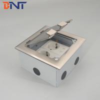 China Office Table Stainless Steel 10A Flip Up Power Outlet for sale