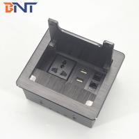 China Meeting Room Soft Closing Brush Flip Up Power Outlet for sale